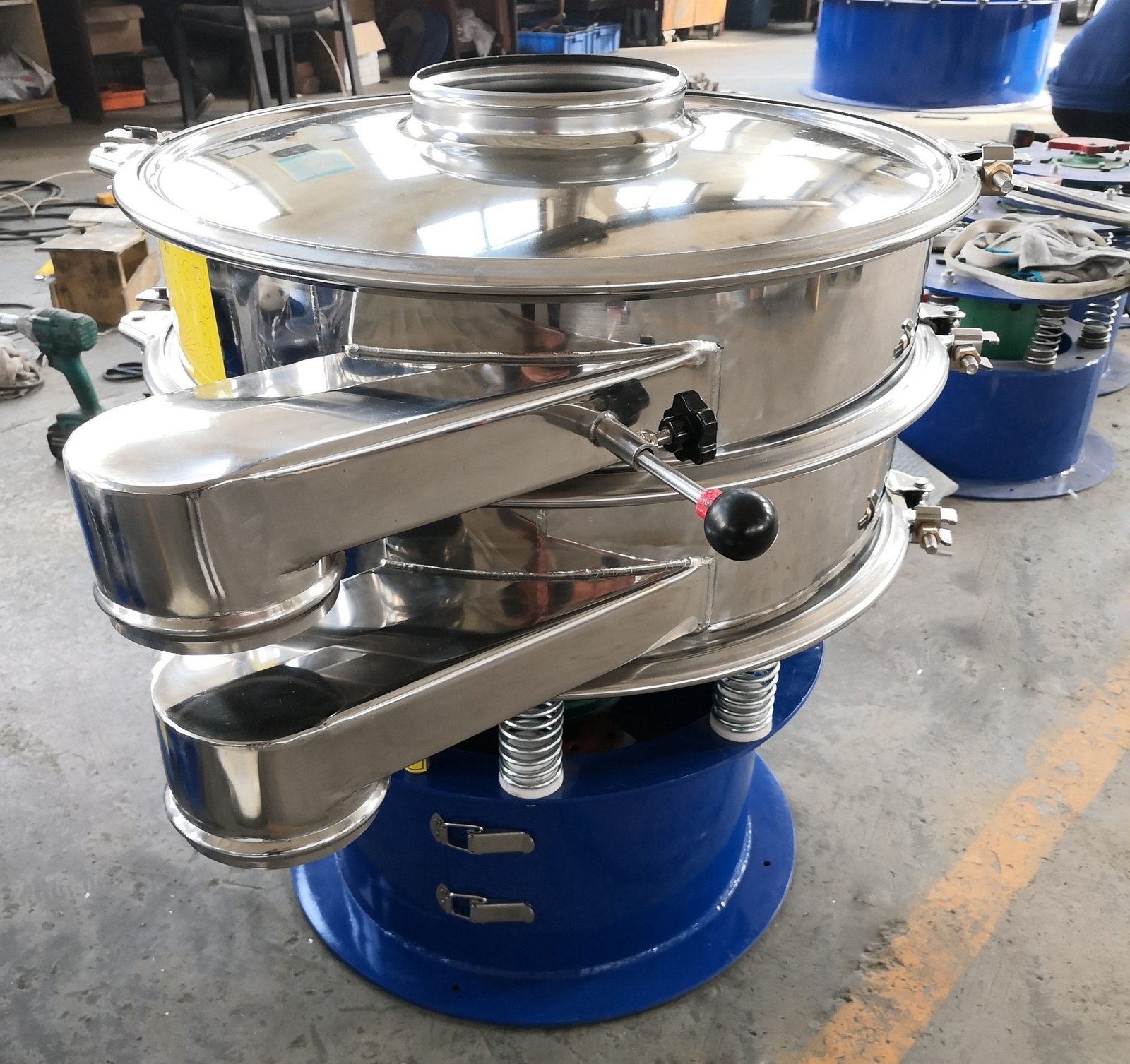 types of vibrating screen stainless steel vibrating sieve - Xingdou Machine